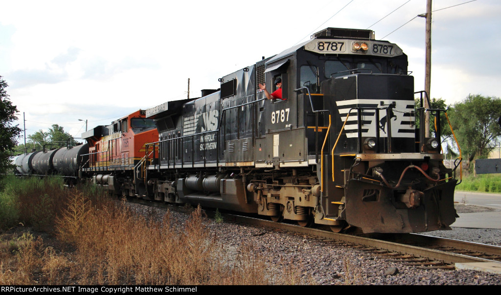 Friendly Wave From The Engineer